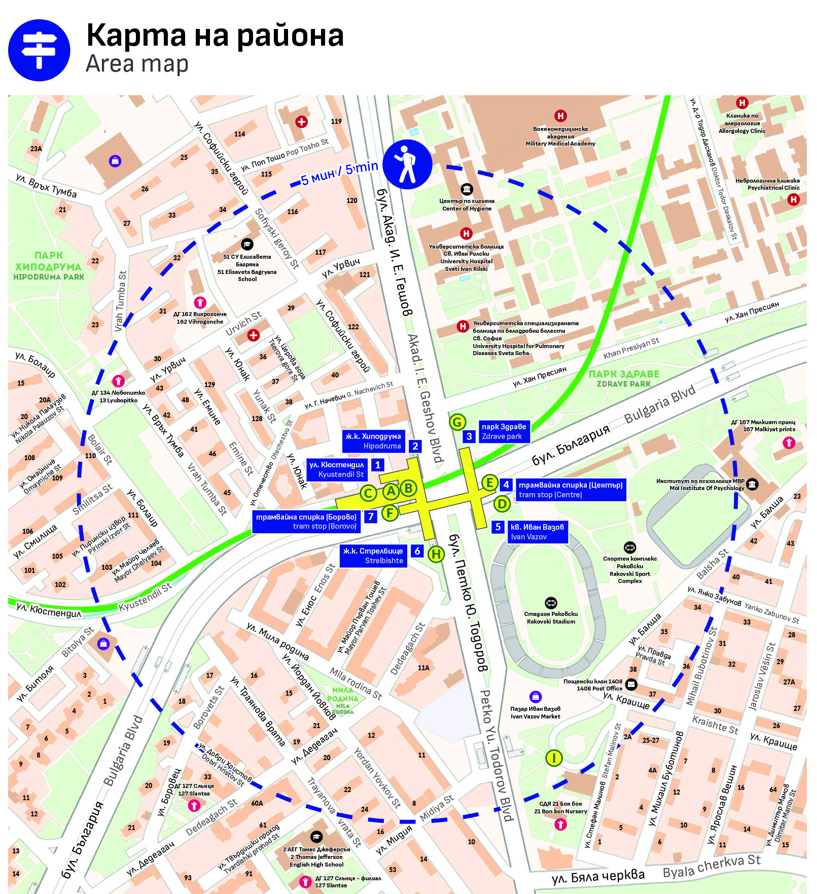 Бул. България - Metropolitan Sofia
